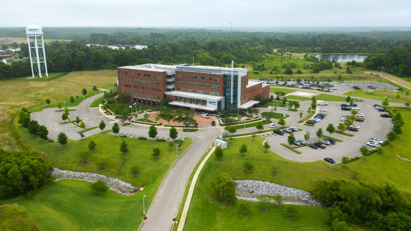 Commercial Landscaping Case Study: Methodist Olive Branch Hospital
